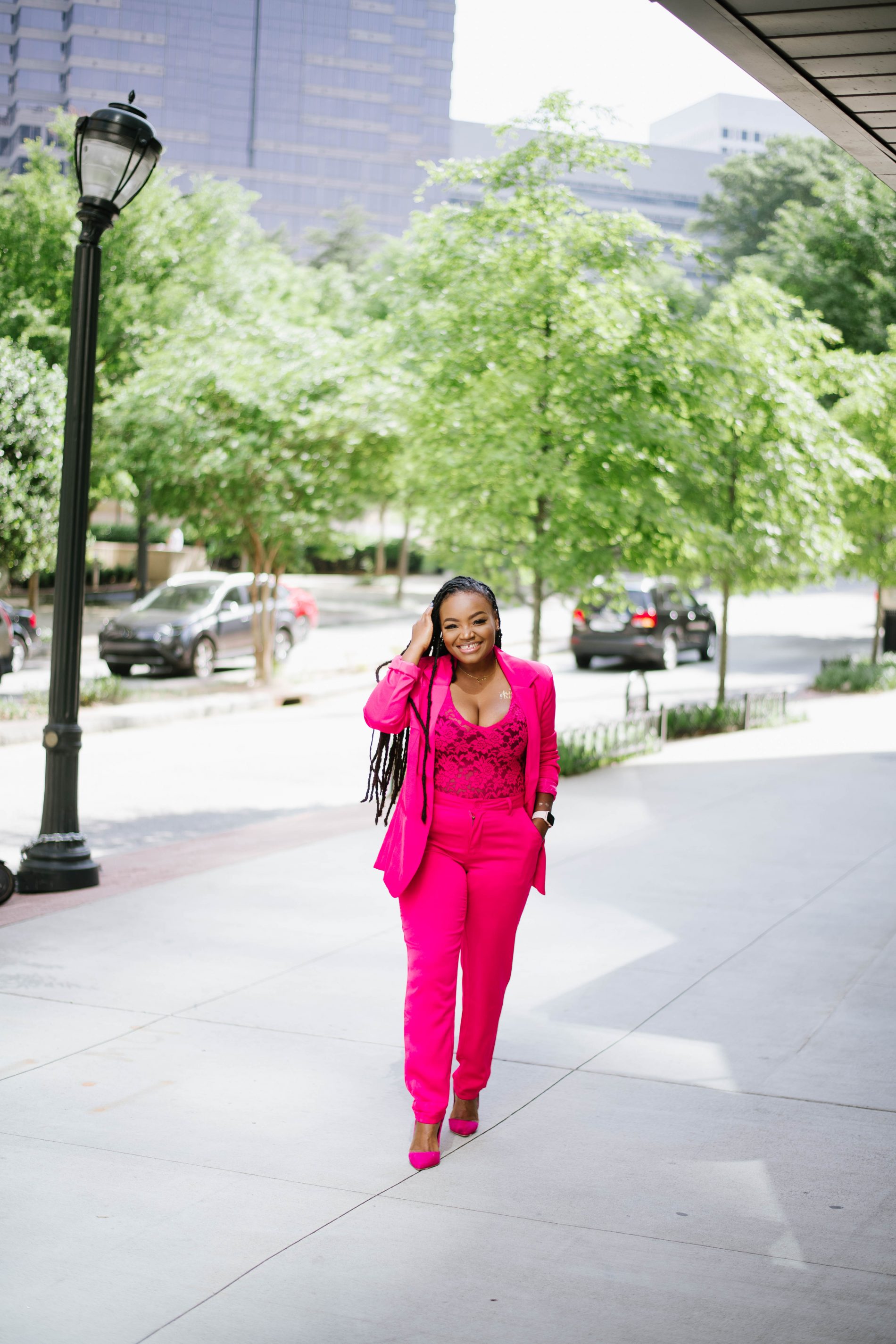 MIAMI WOMEN BRUNCH PINK SUIT - Priiincesss